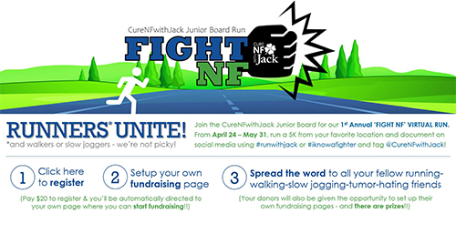 CNFWJ Jr. Board Run – CureNFwithJack
